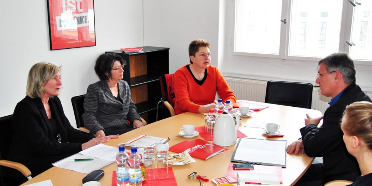 Gespräch mit dem Bündnis für Gute Pflege: Die Linke